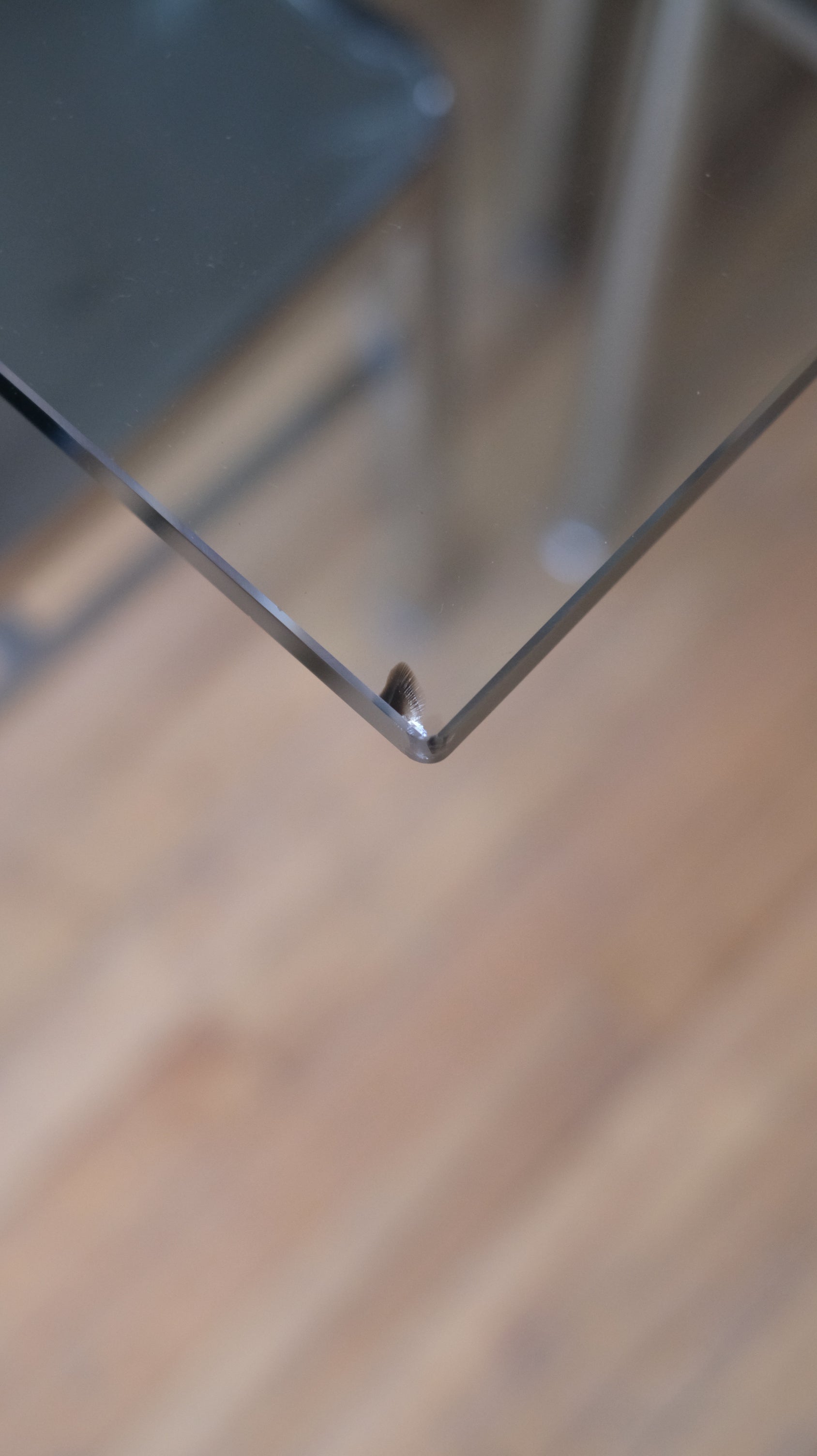 Le Corbusier 'Lc12' Glass Dining Table by Cassina - lichennyc