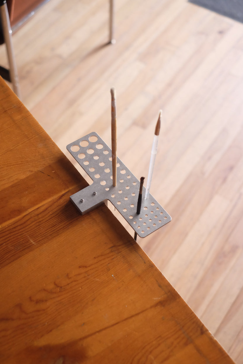 Aluminum Paint Brush Holders by AKZ tools - lichennyc